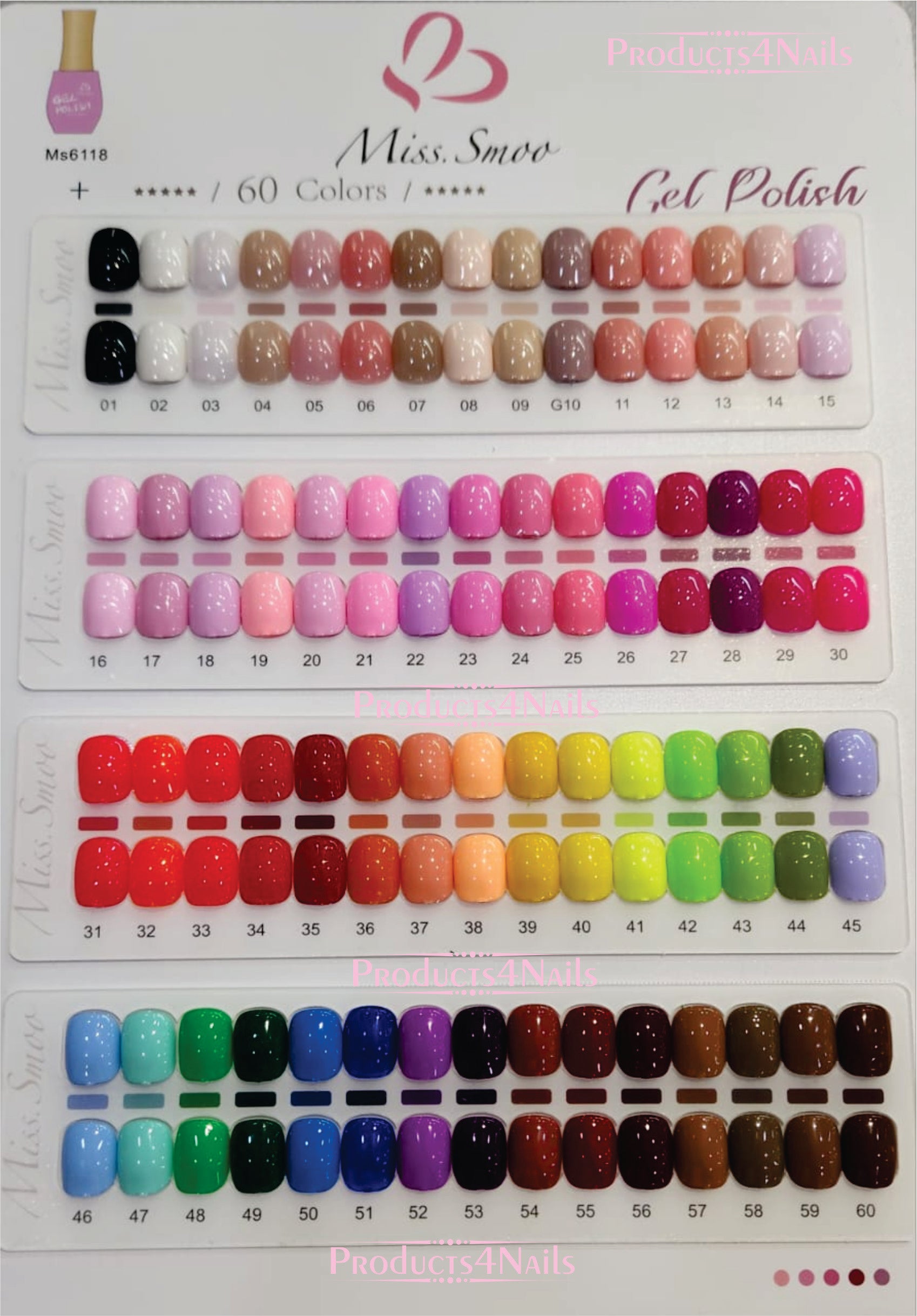 Miss Smoo UV Gel 15ml (NEW RANGE) - MS6118 – Products4Nails