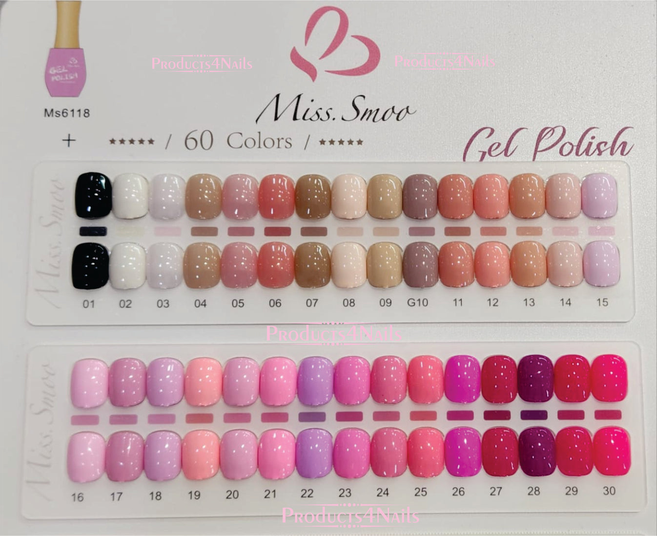 Miss Smoo UV Gel 15ml (NEW RANGE) - MS6118 – Products4Nails